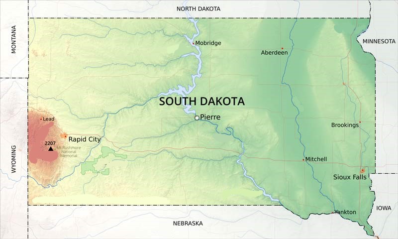 South Dakota Physical Geography Quiz - By mucciniale
