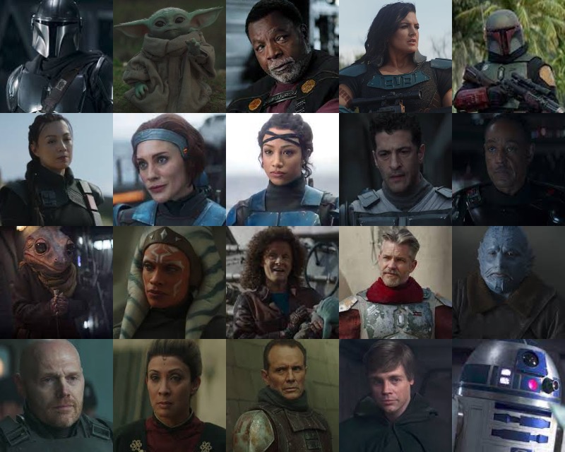 The Mandalorian Season 2 Characters by Image Quiz - By spen7601