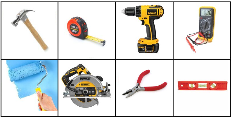 Great Eight: Handyman Tools Quiz - By johncenafan612