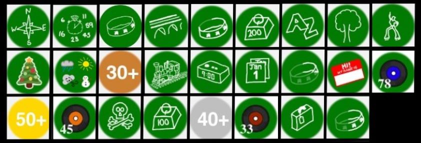 Click on the parkrun Challenge Icons Quiz - By AIB1987