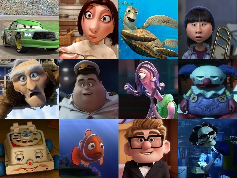 Pixar Folk (Letter C) Quiz - By Flick