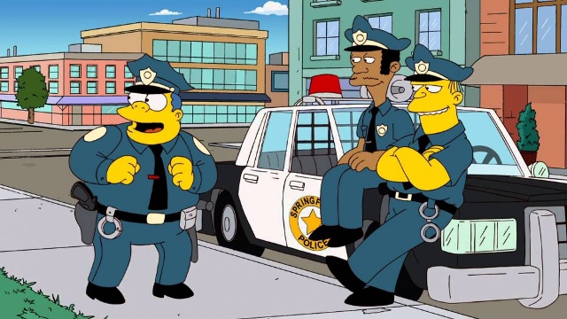 Picture Click: Simpsons Springfield PD Members Quiz - By scole9179