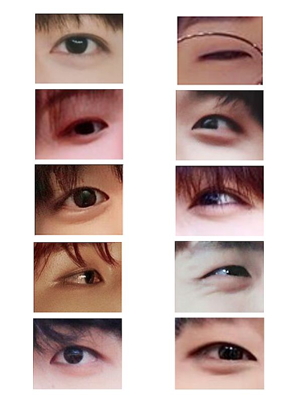 Guess Day6 members by their eyes Quiz - By sziqian