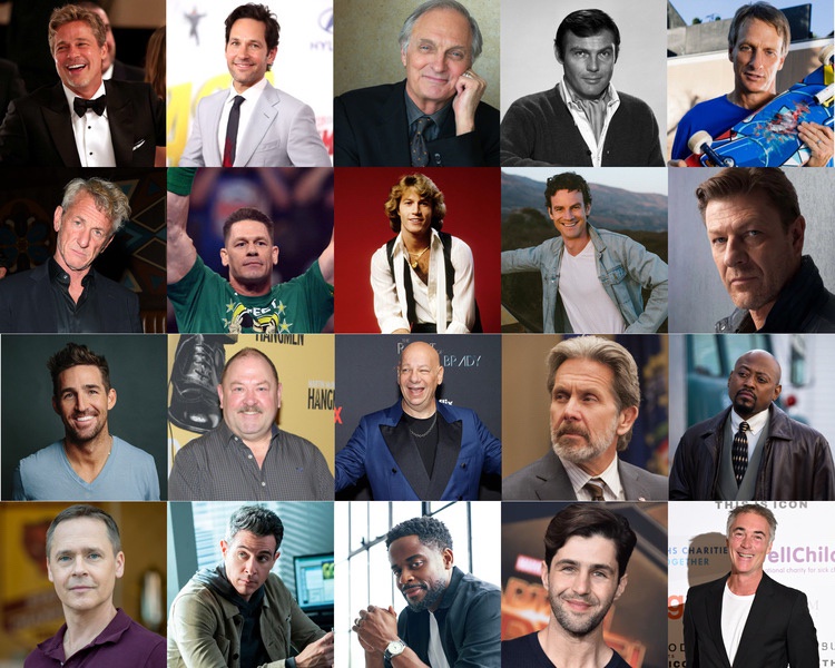 4x4 Male Celebrity Names Quiz - By ghcgh