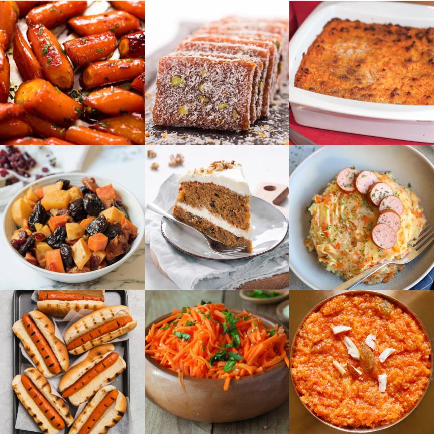 9 in 30: Carrot Dishes Quiz - By CooCooCachoo