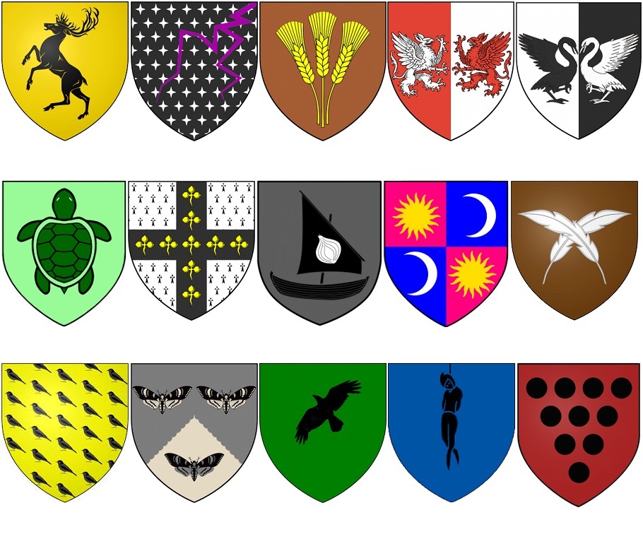 Houses of the Stormlands - Coats of Arms Quiz - By alvir28