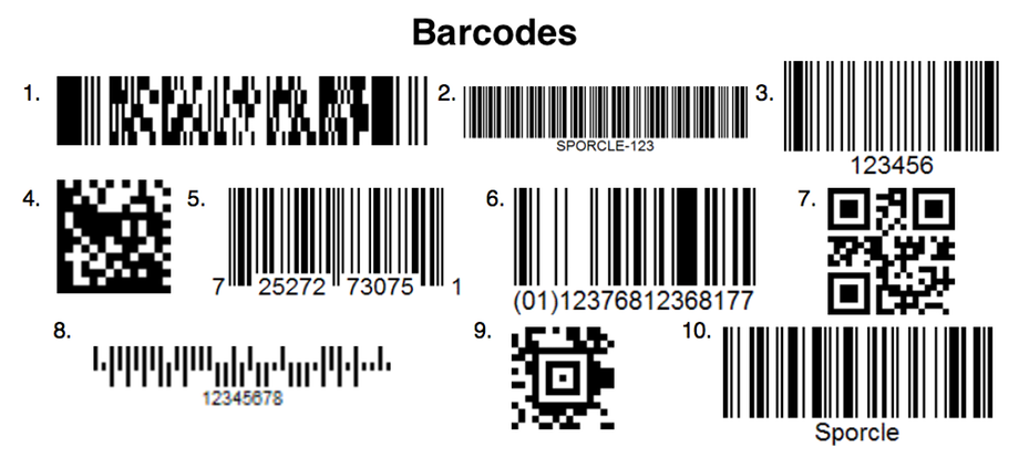 Types of Barcodes Quiz - By WolfDan