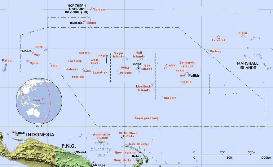 Micronesia Geography Quiz - By mucciniale
