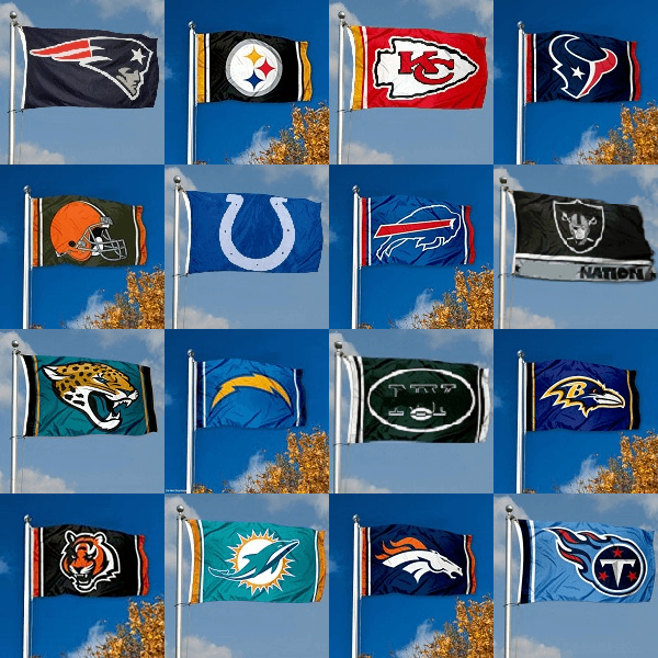 AFC Team By Flag Quiz - By SporcleEXP