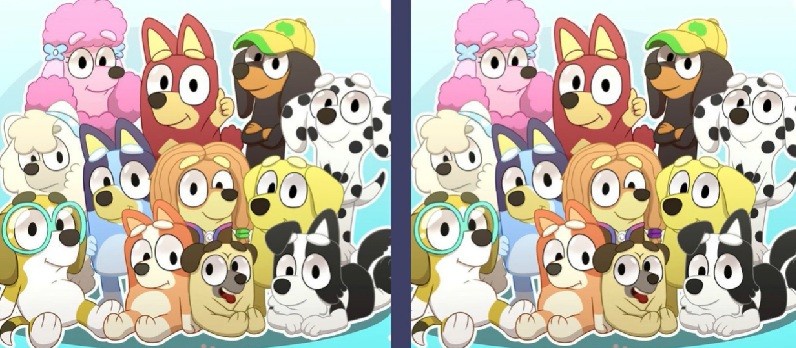 Spot the Difference — Bluey Edition #5 Quiz - By Narduc