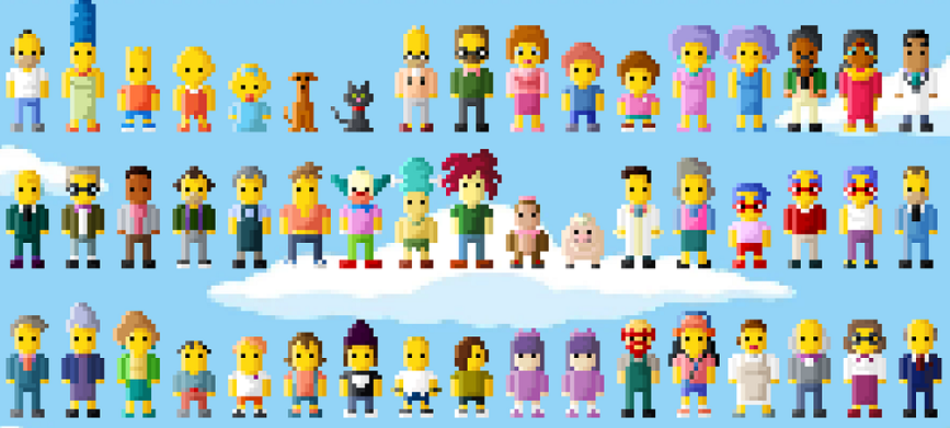 Simpsons Characters List