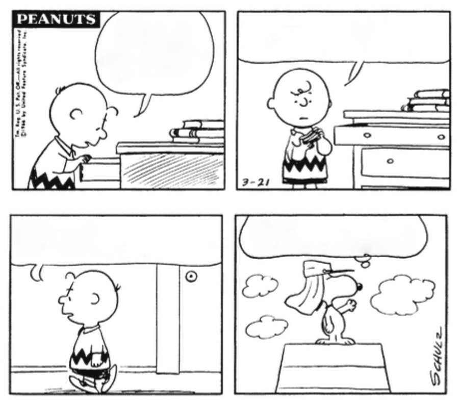 Comic Click: White Handkerchief (Peanuts) Quiz - By sparkblip