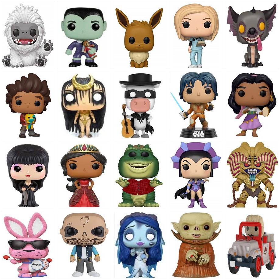 'E' Funko Pop! Characters III Quiz - By ddd62291