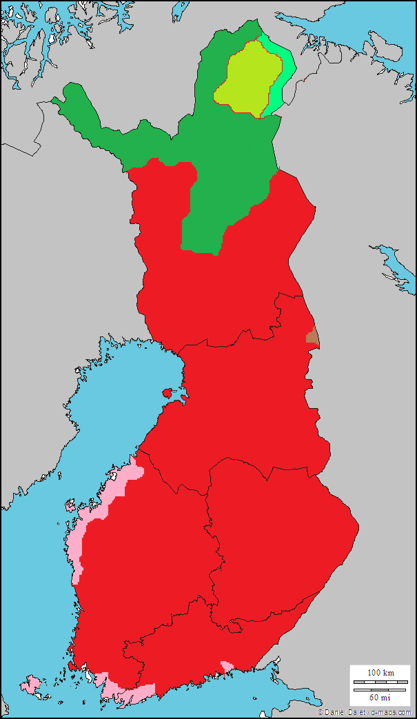 Languages and Dialects of Finland Quiz - By the_underground