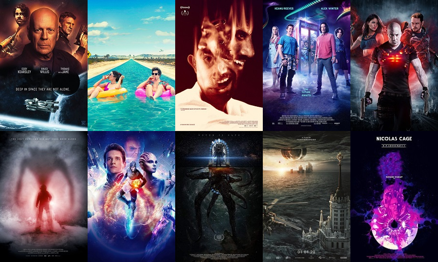 2020 Sci-Fi Movie By Poster II Quiz - By garolo