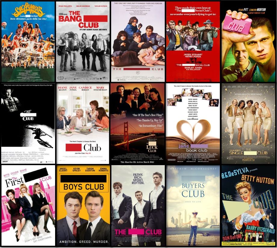 The Movie Club Quiz - By hazelnuts