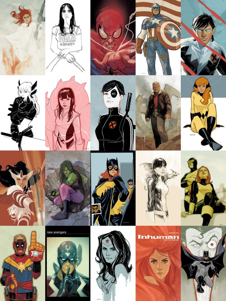 Comic Characters by Artist (Phil Noto 2) Quiz - By erinlee26