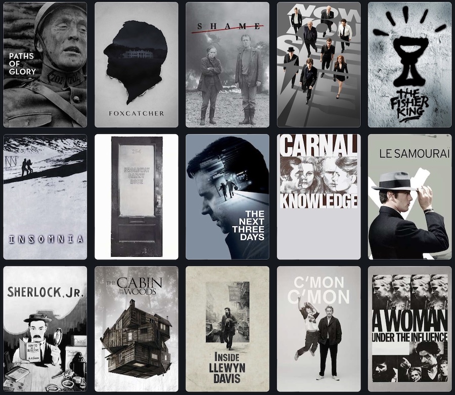 Movie Posters in Grey Quiz - By MSUKent