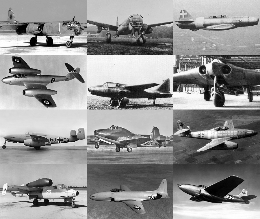 Find the WW2 Jet Planes Quiz - By alvir28