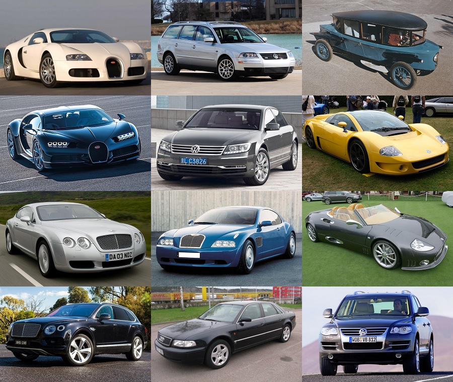 Find the W Engine Cars Quiz - By alvir28