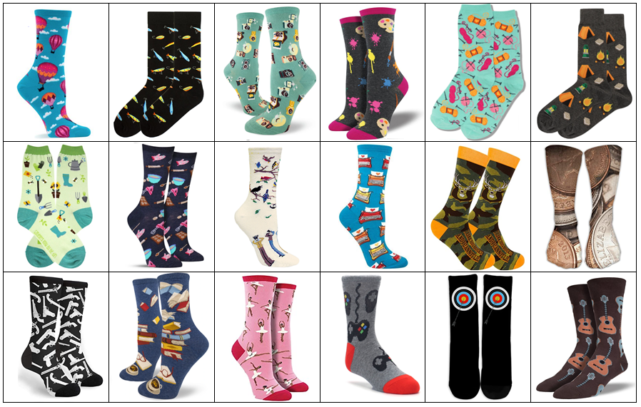 Hobbies by Socks Quiz - By JackDots