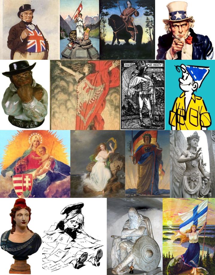 National Personifications by Image Quiz - By Pilgab