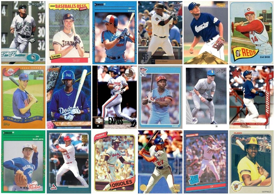 MLB - A Young, Lean Hit Machine (baseball cards) Quiz - By Librarysquirrel