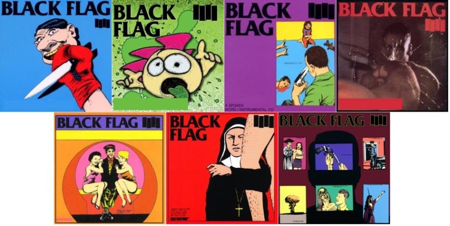 Click the Black Flag Album Covers Quiz - By SporcleEXP