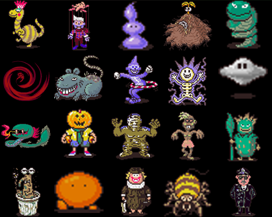 Mother 2 / EarthBound Enemies Quiz - By PangoBara