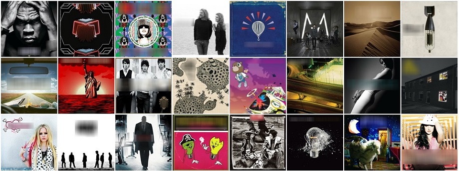 2007 Albums Picture Click Quiz - By Tom007