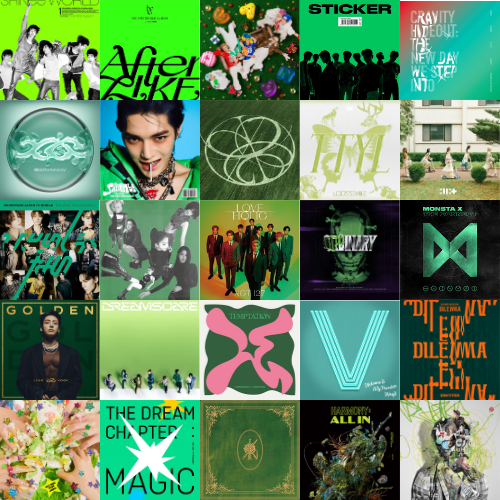 Green Kpop albums/singles Quiz - By goldentulips