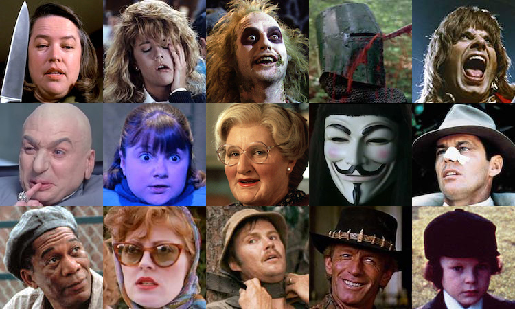 Pick the Pic: Movie Characters Quiz - By MSUKent
