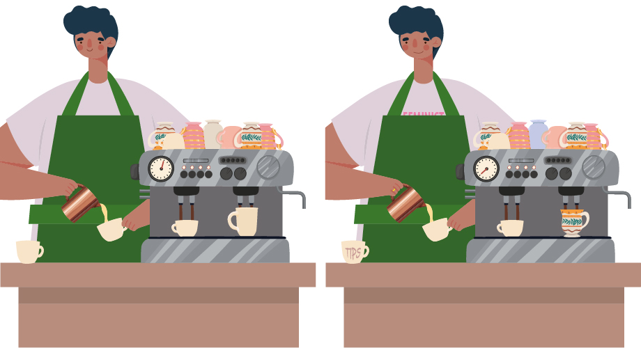 Click the Differences: Coffee Quiz - By Stavia