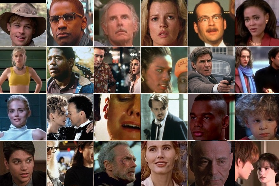 Stars in 24 Movies (1992) Quiz - By DrCbus