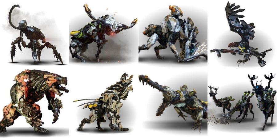 Pick the Horizon Zero Dawn Machines Quiz - By xmattmanx