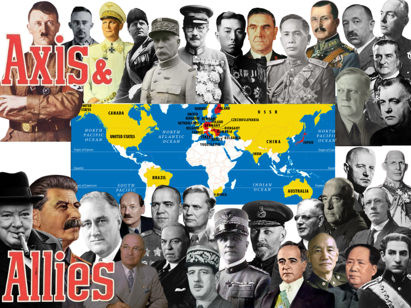Click Crowds: Leaders of World War Two Quiz - By daran