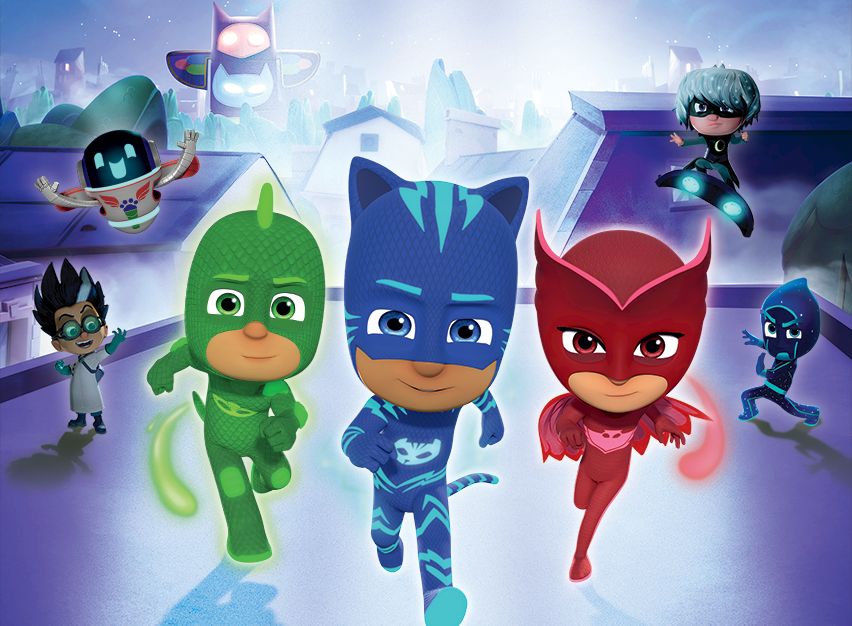 KIDS: PJ Mask character click Quiz - By treessimontrees