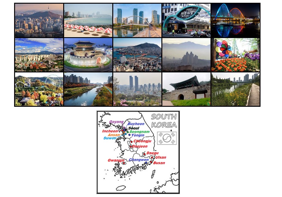 Click the Photo - South Korea Cities Quiz - By xyz_