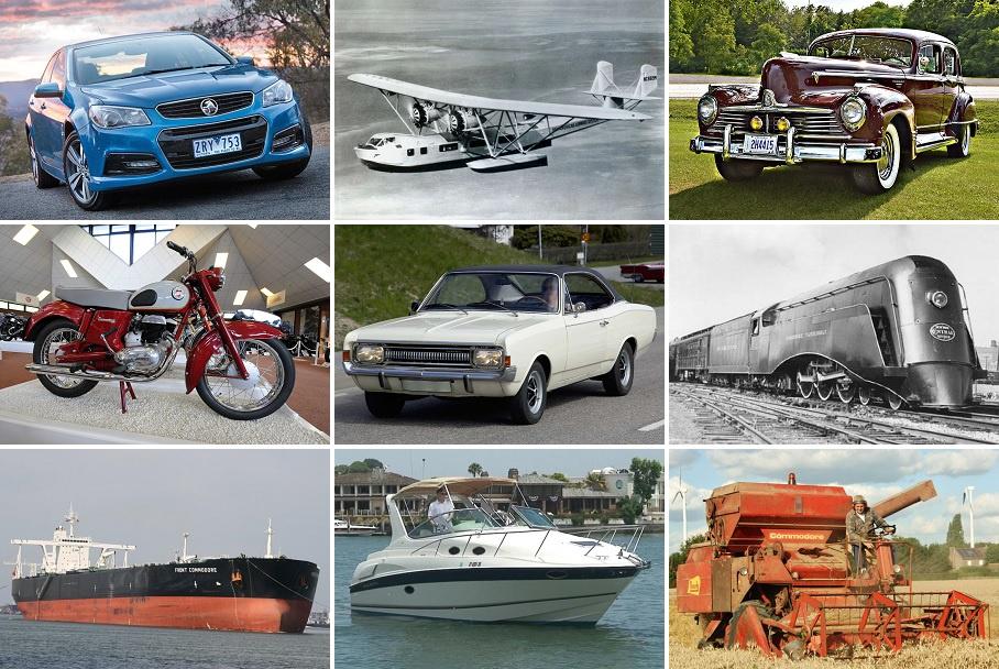 Find the Commodore Vehicles Quiz - By alvir28