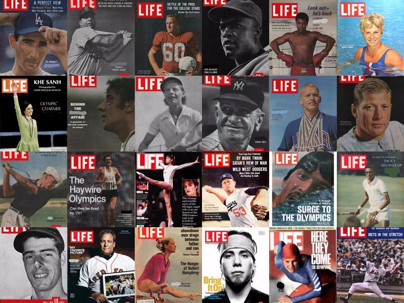 Athletes on the cover of LIFE magazine (Picture Click) Quiz - By ...
