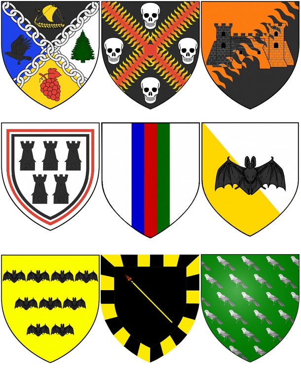 Lords of Harrenhal - Coats of Arms Quiz - By alvir28