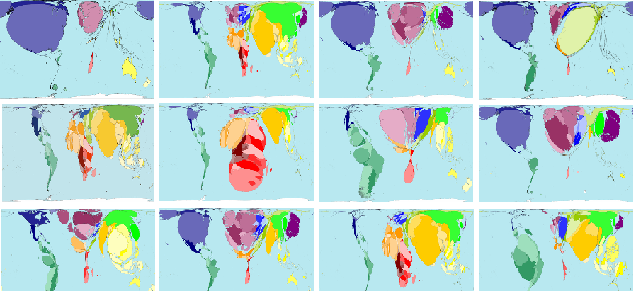 Proportionate World Maps Quiz - By dprzes168