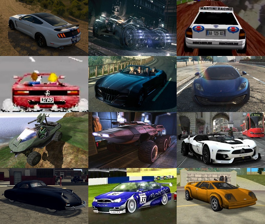 Picture Click: Famous Gaming Cars Quiz - By alvir28