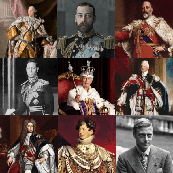 Picture Click Blitz: British Kings Quiz - By Futureling