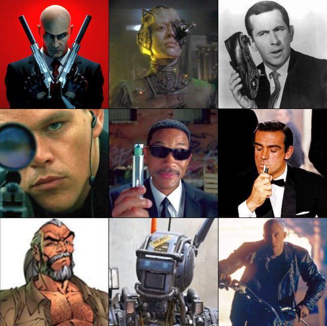 9 Fictional characters by codename Quiz - By Pilgab