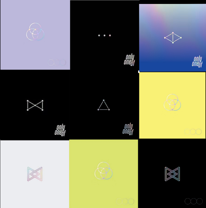 OnlyOneOf album cover by title track (august 2022) Quiz - By ParkLyrell
