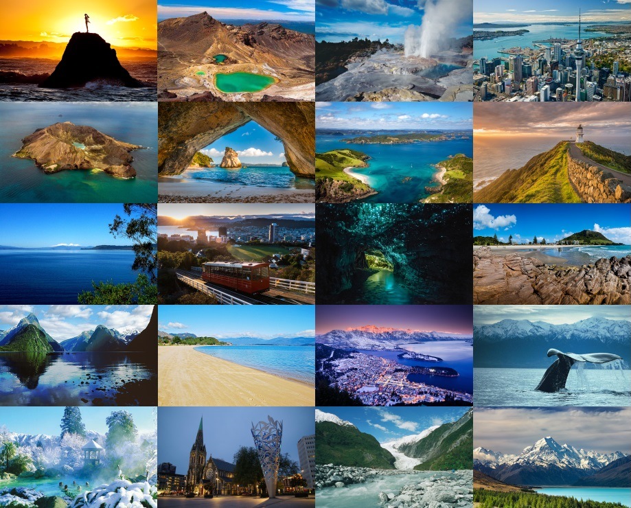 World Famous in New Zealand - Geography Quiz - By hockeystix3