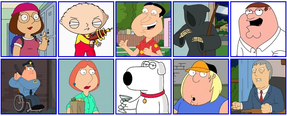 Quick•Pic•Click: Family Guy Quiz - By TimtheImpaler