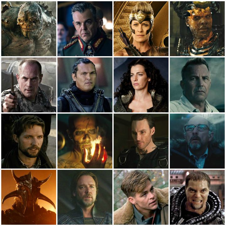 Dead in the DCEU Character Grid Quiz - By SporcleEXP