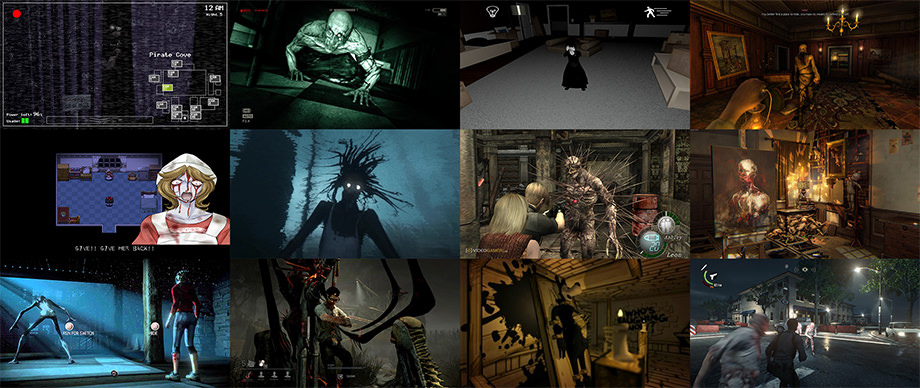 Horror Game Screenshots Quiz - By sharktoother140